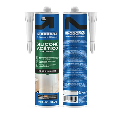 Produto | Silicone Acetico | Rhodopás